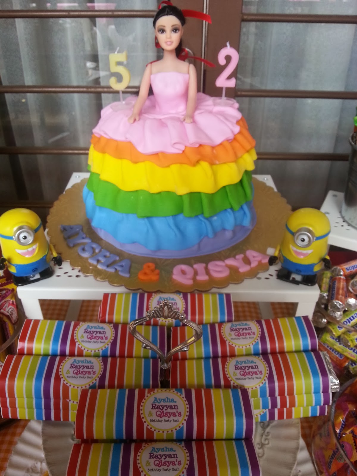 Zeti Hot Oven: 365 Hot Oven - Rainbow Princess Cake