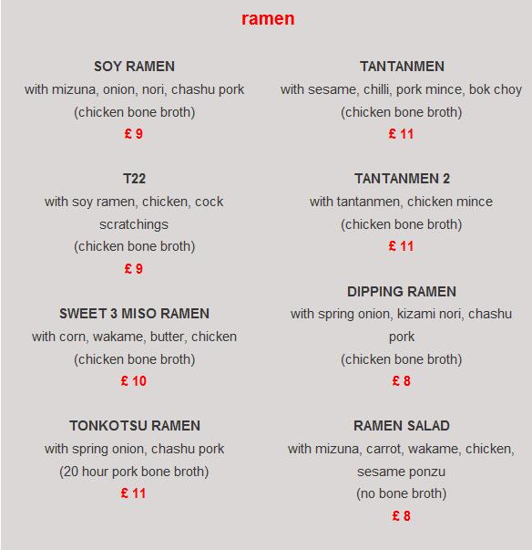 Eat Slurp Burp : Bone Daddies Ramen Bar. Soho London