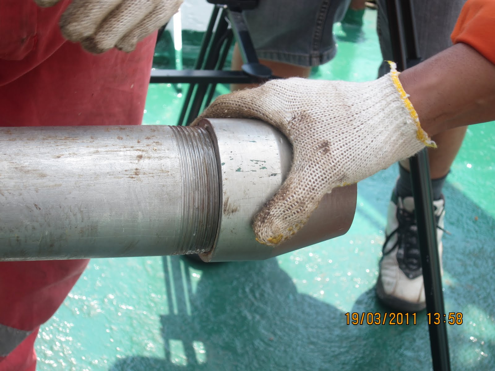 foto laut: Gravity Core ( Drop core)