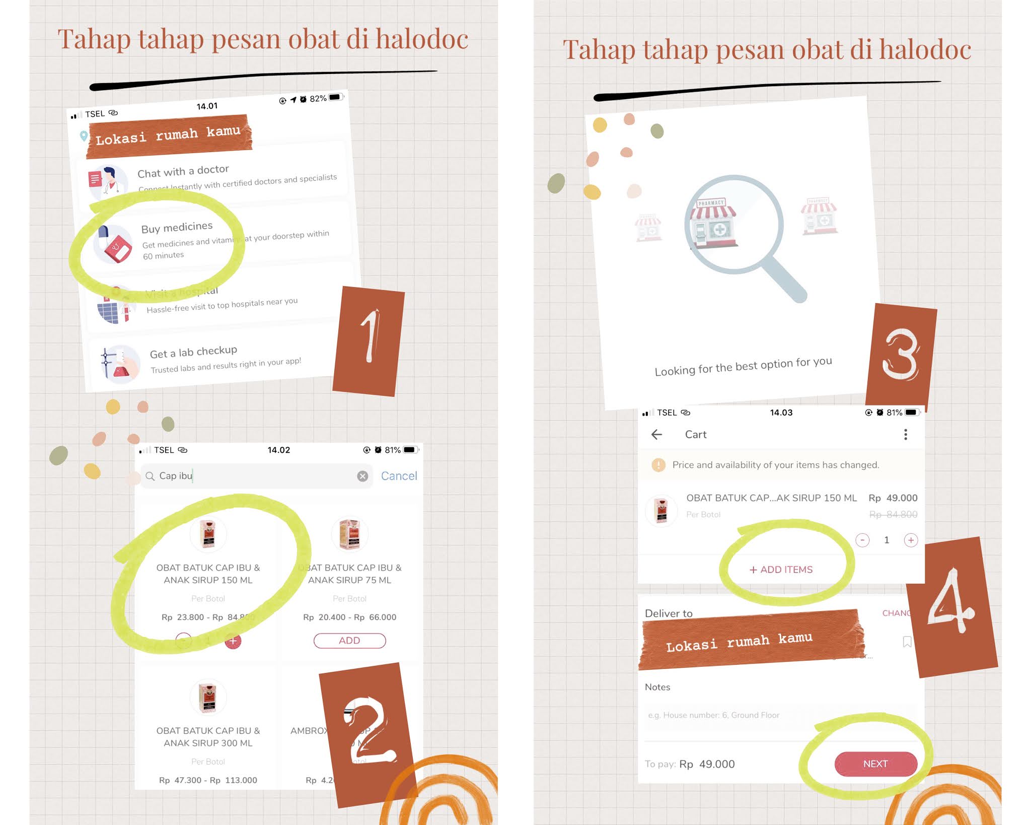 Halodoc - Aplikasi penyelamat saat sakit (langkah-langkah penggunaan ...