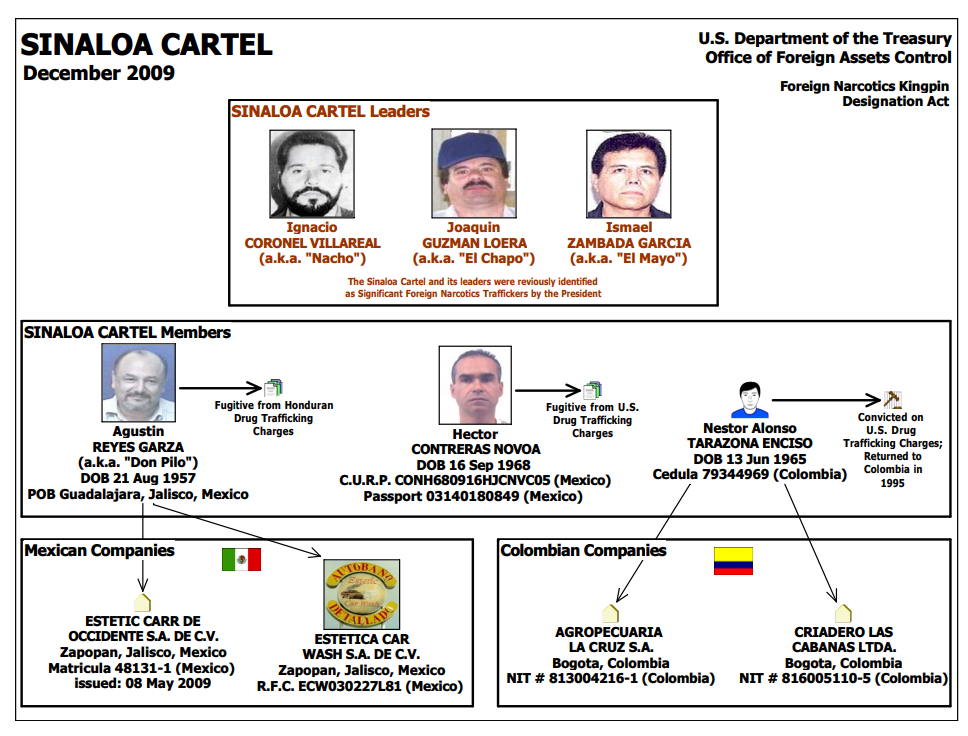 Money Launderer For The Sinaloa Cartel And CJNG Arrested In Colombia ...