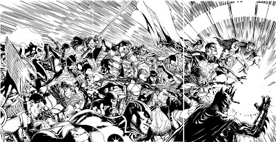 Justice League Blog: Cubierta en tríptico de la segunda parte de ...