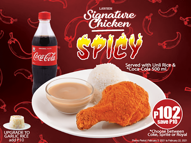 Lawson Signature Chicken Spicy is here! - Rochelle Rivera