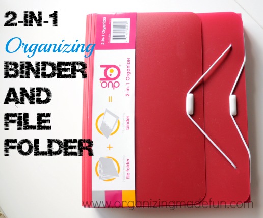 Organizing Made Fun Product Reviews: Duo Organizer Binder