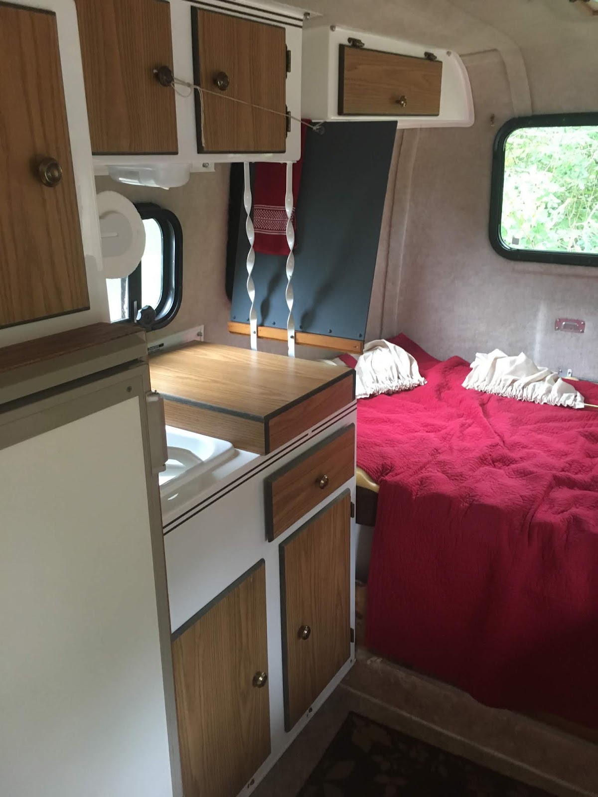 Let New Adventures Begin!: Our 16 foot Scamp Travel Trailer: "Doris"