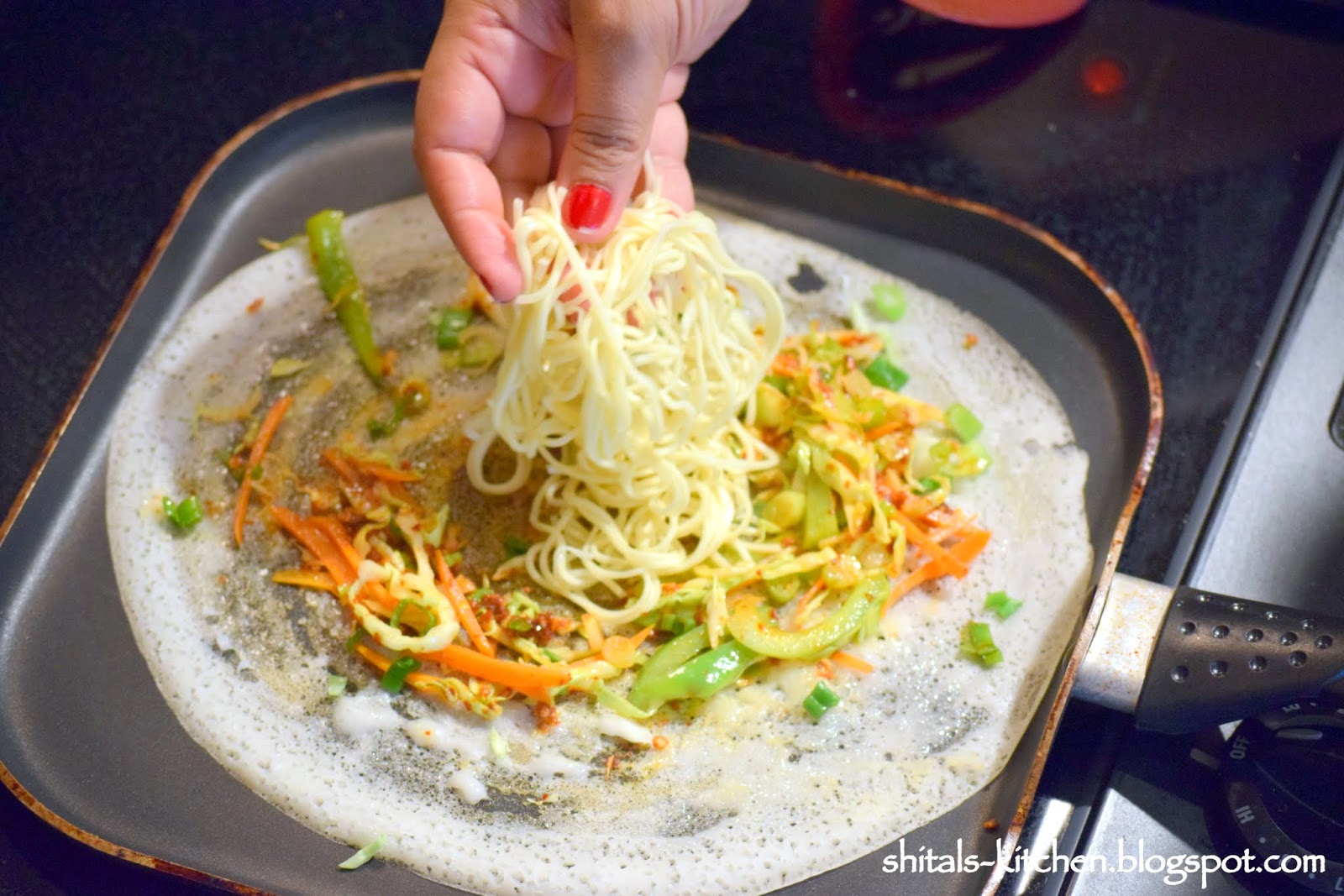Shital's-Kitchen: Chinese Dosa