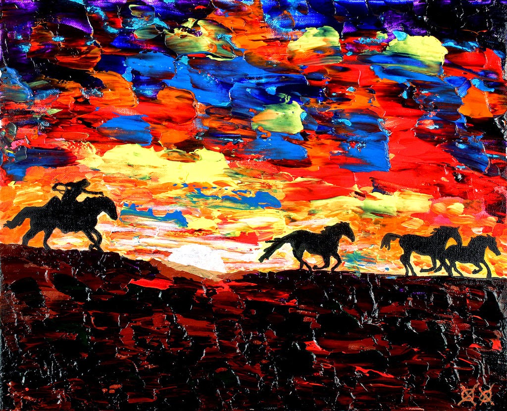 John Bramblitt, 1971 | Palette Knife painting from a blind artist ...