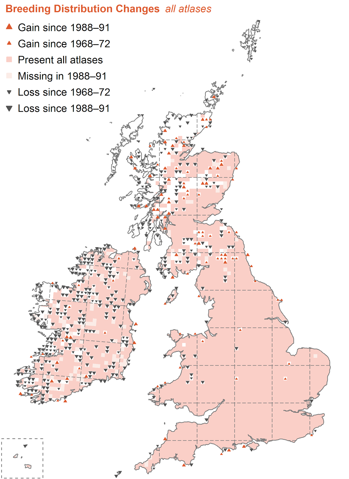 Action for Swifts: Bird Atlas 2007-11: what does it say about Swifts?