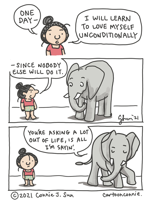 Unconditional Positive Regard Comic