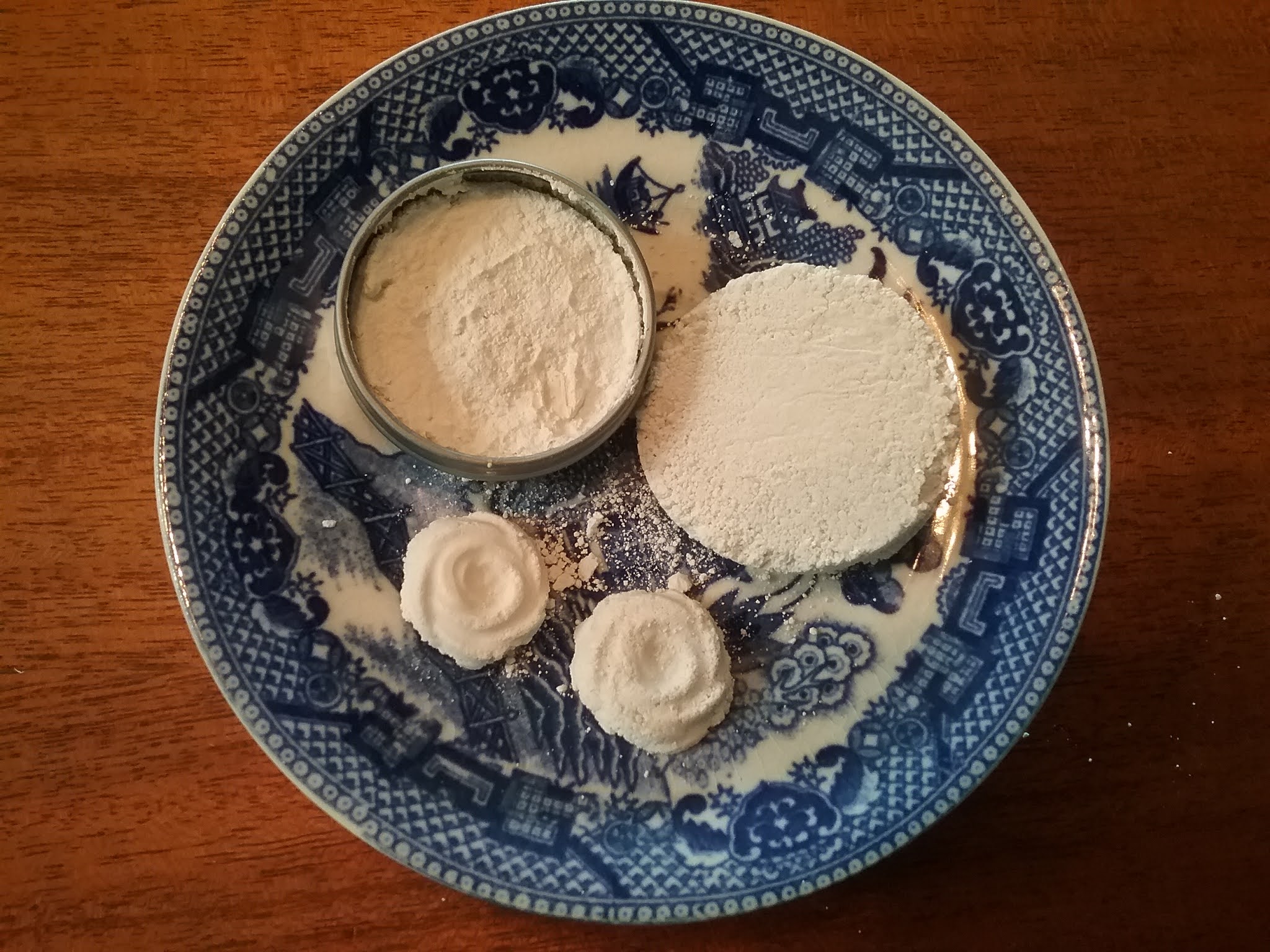 Talc White Cakes, 1834/1865 | Beth's Bobbins