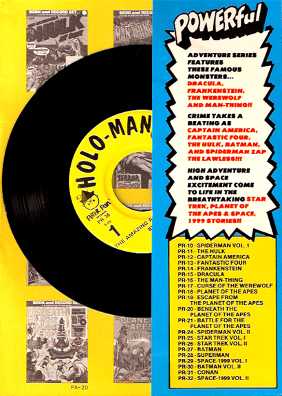 Power Records: The Amazing Adventures of Holo-Man