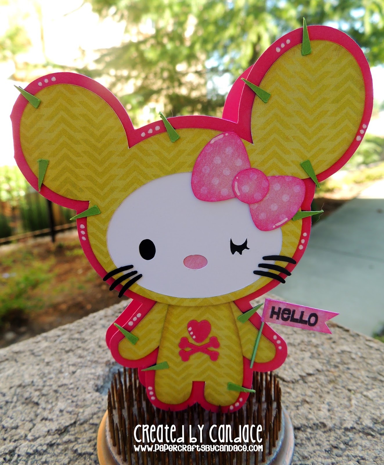 Paper Crafts by Candace: Hello Kitty Blog Hop!!!!