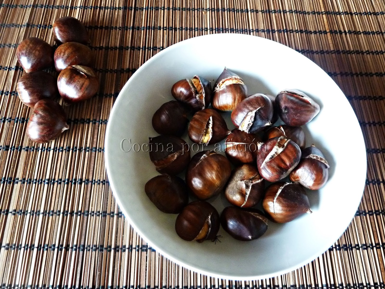 Cocina por afición: Castañas asadas
