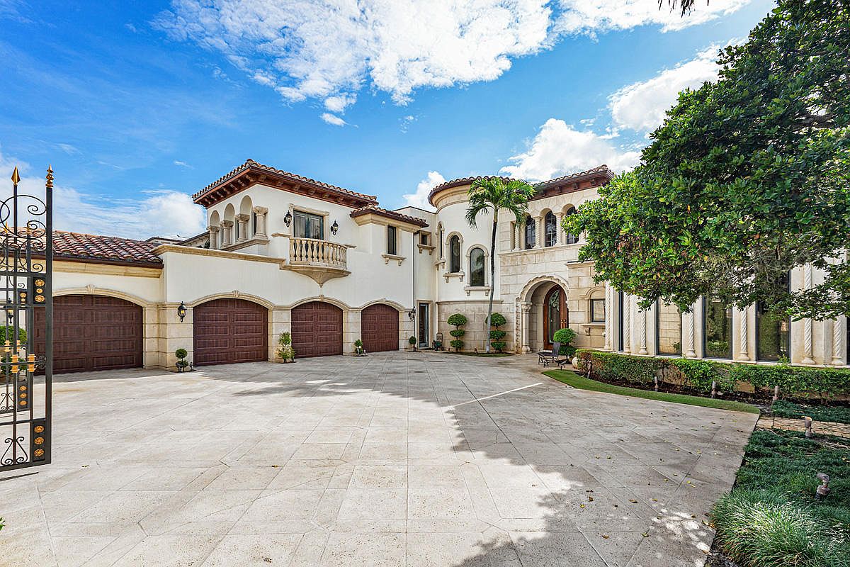 8,000 Square Foot Mediterranean-Style Mansion In Boca Raton, FL | THE ...