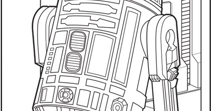 R2D2 Coloring Page ~ Coloring Pages