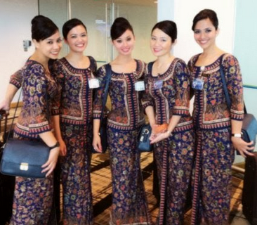 37+ Model Baju Batik Pramugari 2019 & Video | Model Baju Batik Kantor