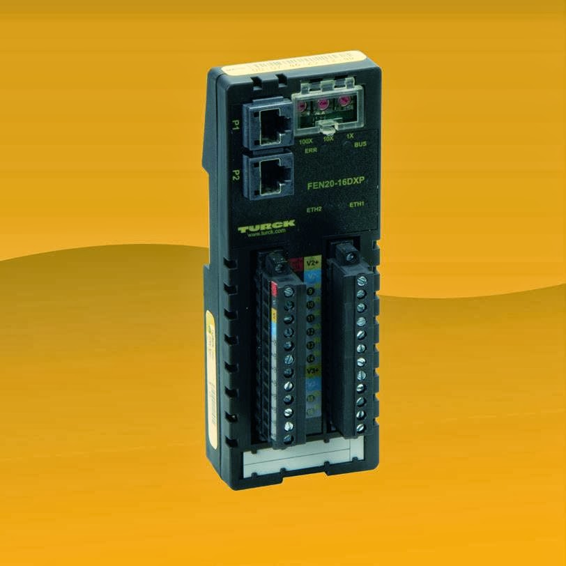 New Tech: TURCK Introduces Multiprotocol Ethernet In-Cabinet, Block I/O ...