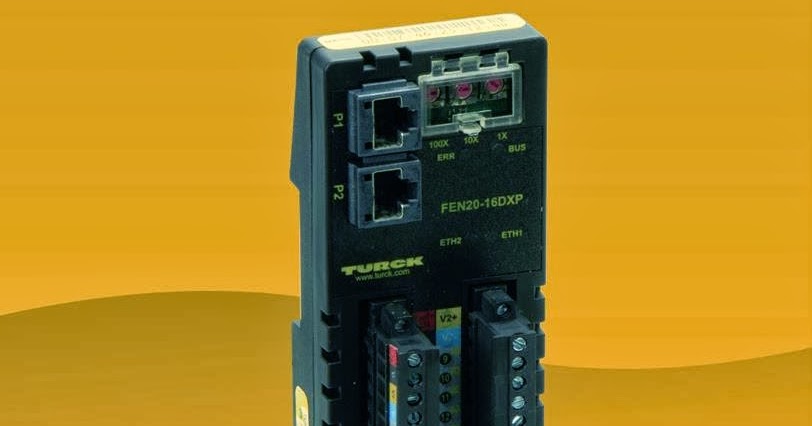 New Tech: TURCK Introduces Multiprotocol Ethernet In-Cabinet, Block I/O ...