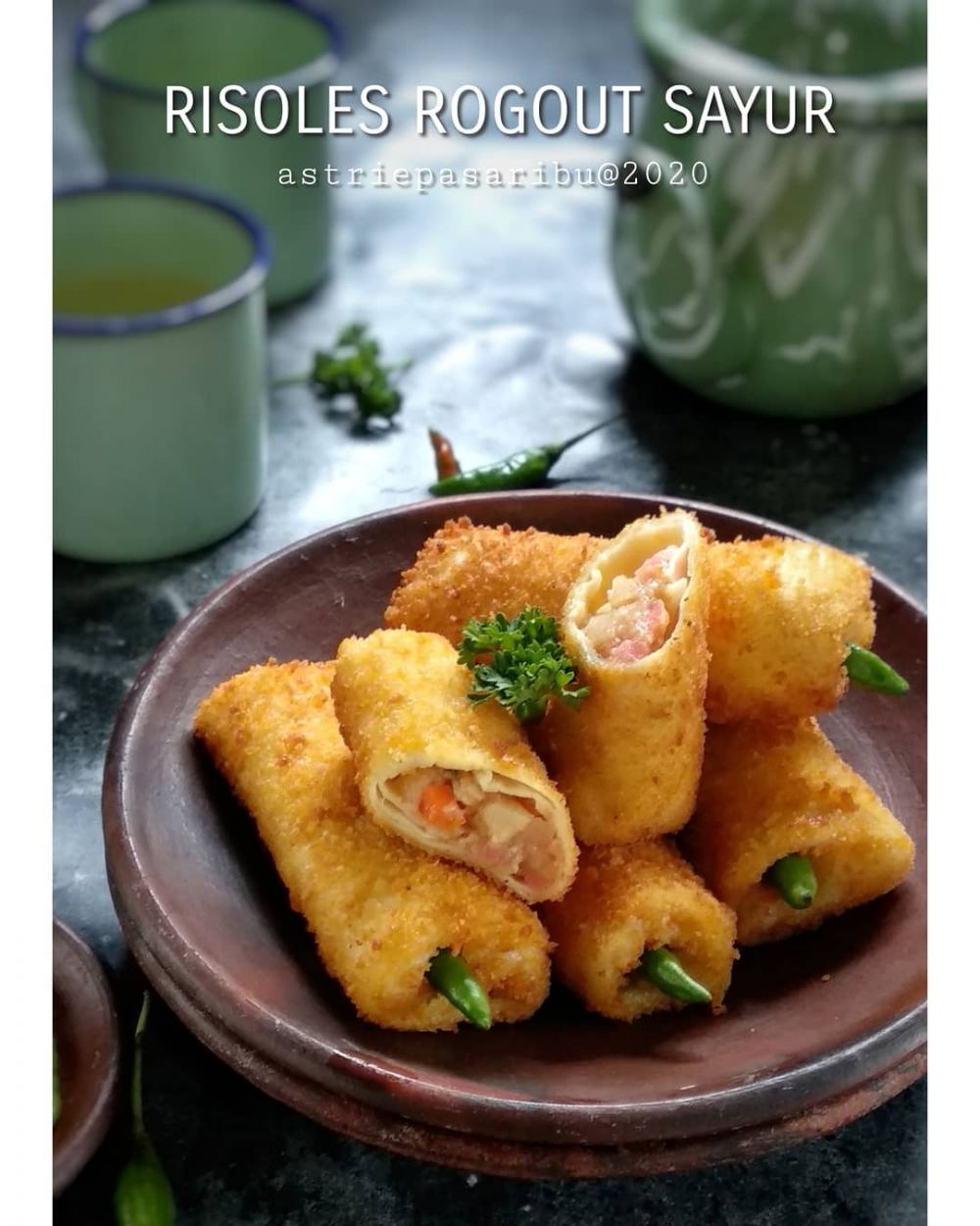 Risoles rogut sayur - Katalog Resep Masakan
