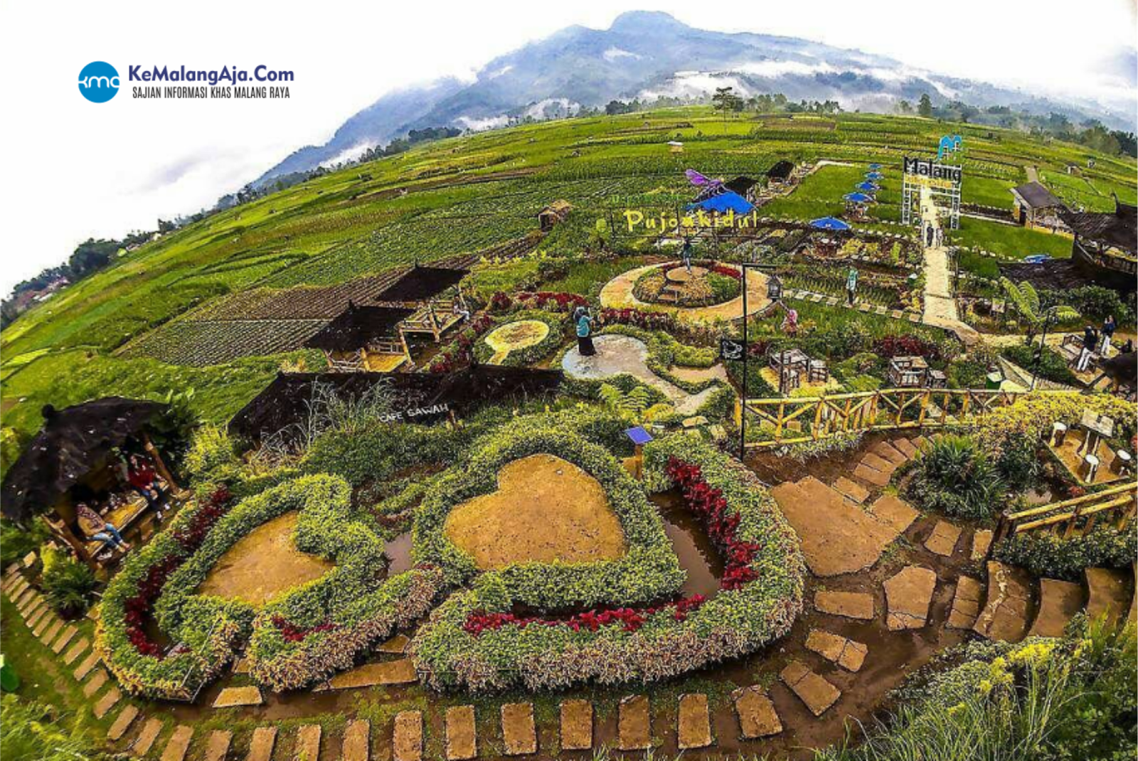 Berkunjung ke Cafe Sawahan Pujon Batu Malang Jawa timur | KeMalangAja.Com