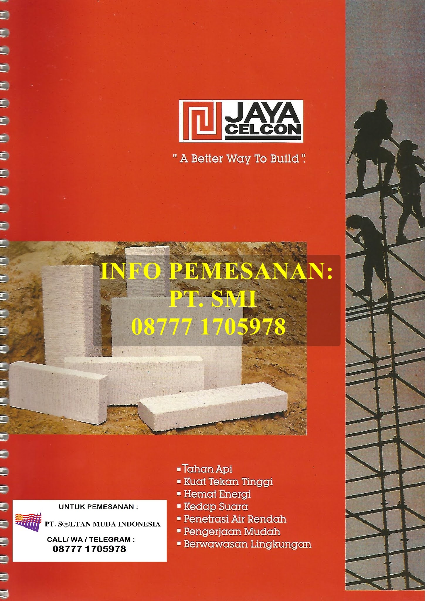 Bata Ringan AAC Murah Berkualitas - Setara merk Hebel: CELCON BLOCK ...