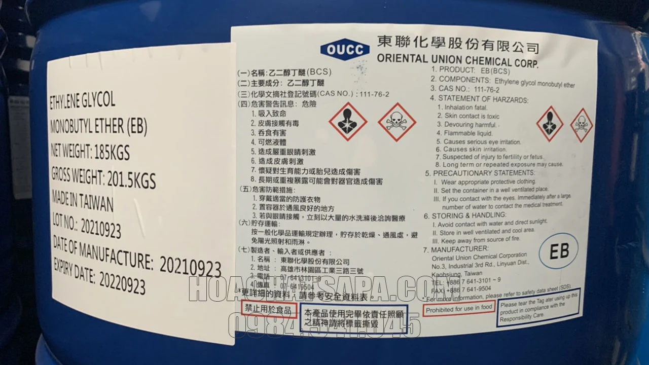 MSDS BUTYL CELLOSOLVE PETRONAS