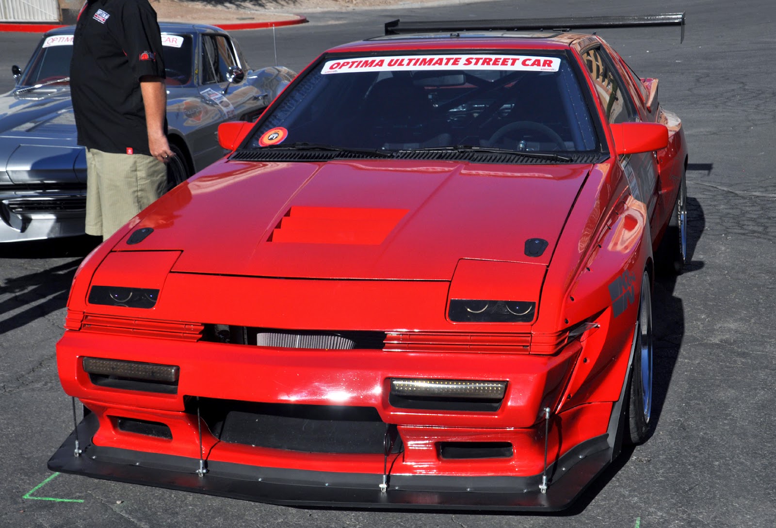 Just A Car Guy: Chrysler Conquest TSI, powered by a Chvy LS engine