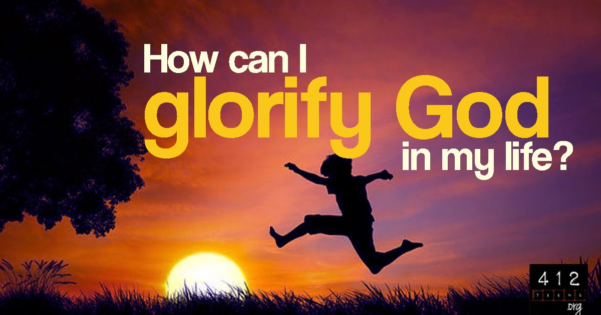 YOU SHALL GLORIFY ME
