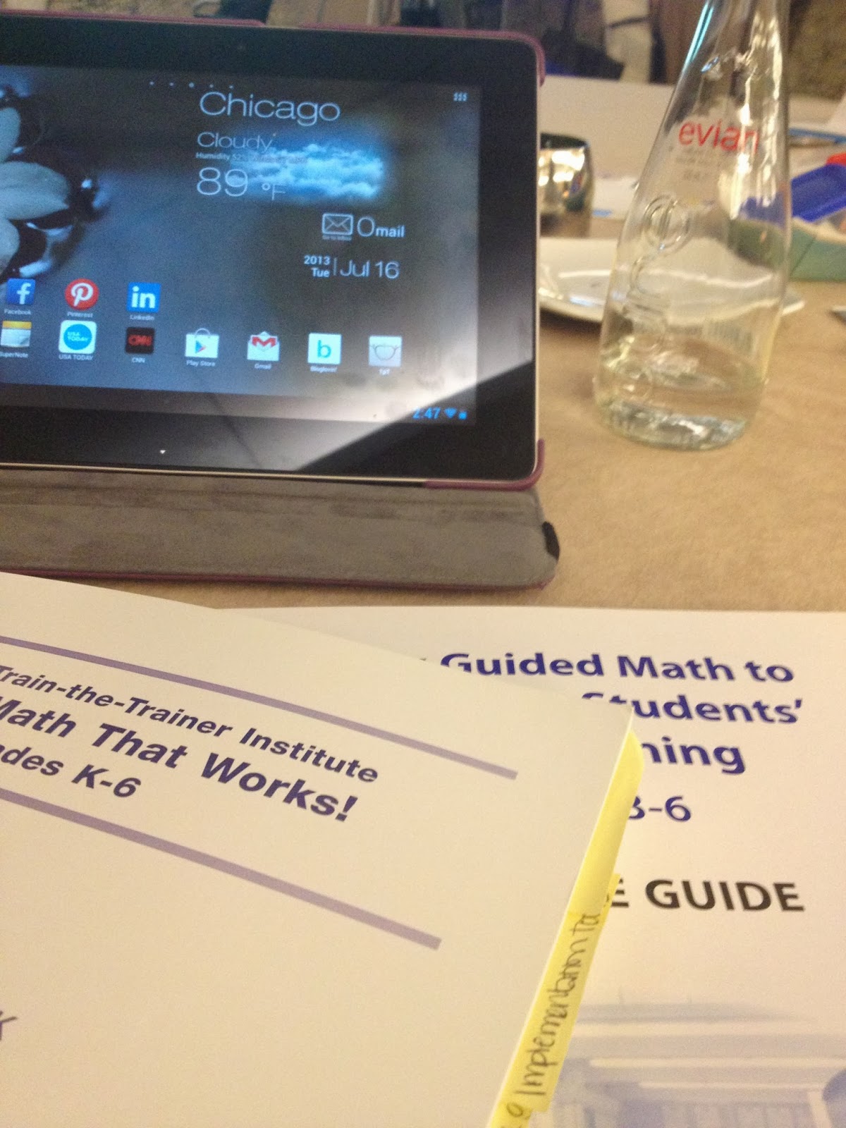 Real Teachers Learn: Guided Math: Lean In, Lean Out
