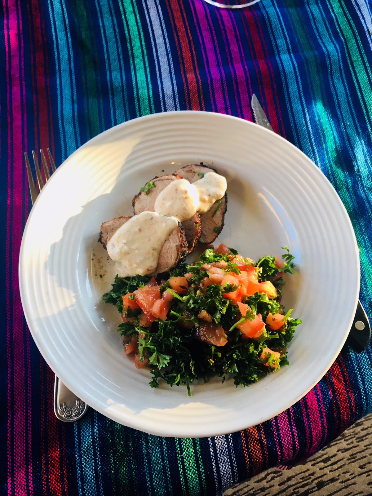 Grilled Moroccan Pork Tenderloin