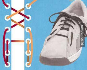 √ 44 cara mengikat model tali sepatu yang keren, unik dan gaul