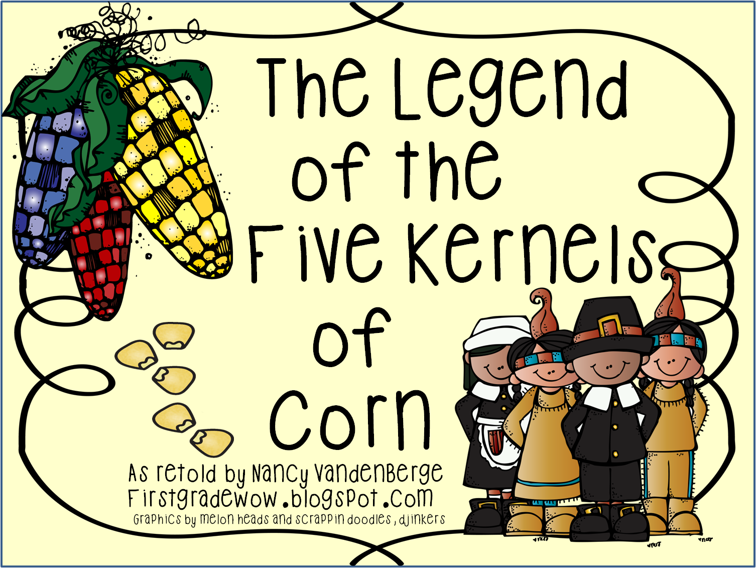 5 Kernels Of Corn Printable