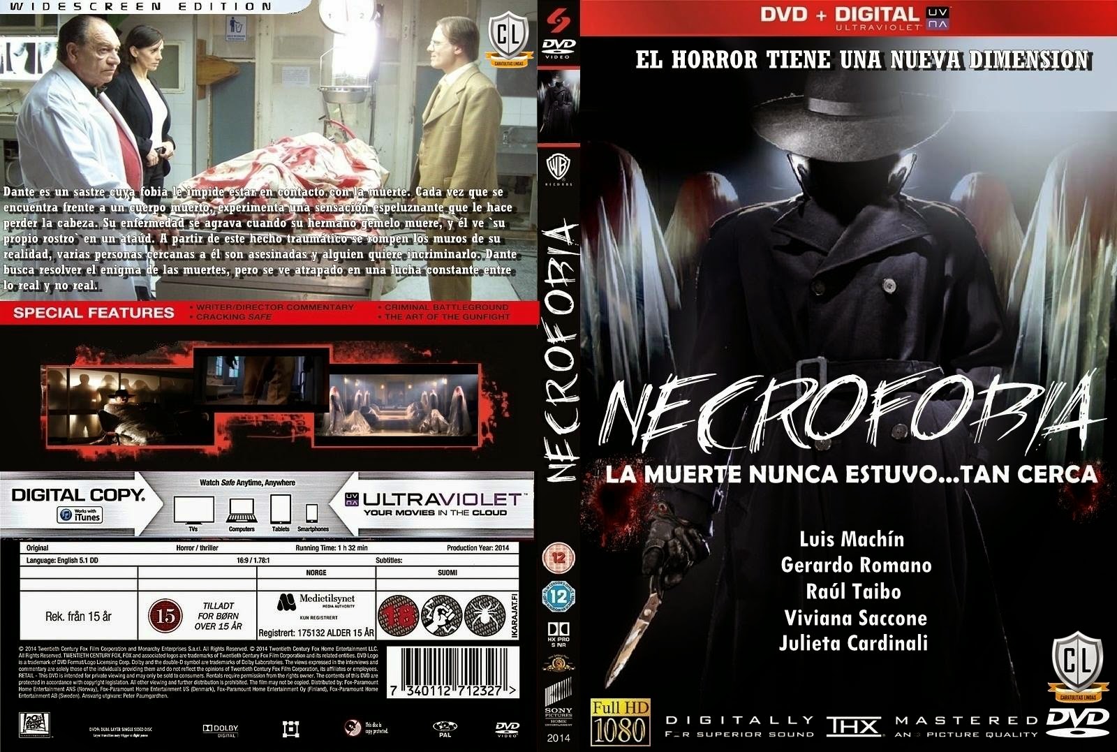 ESTRENOS EN BLU RAY: NECROFOBIA