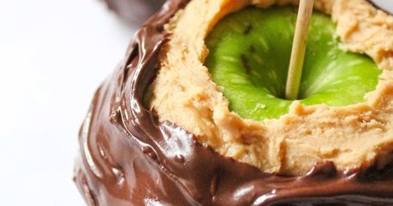Buckeye Candy Apples - Food Easy Father