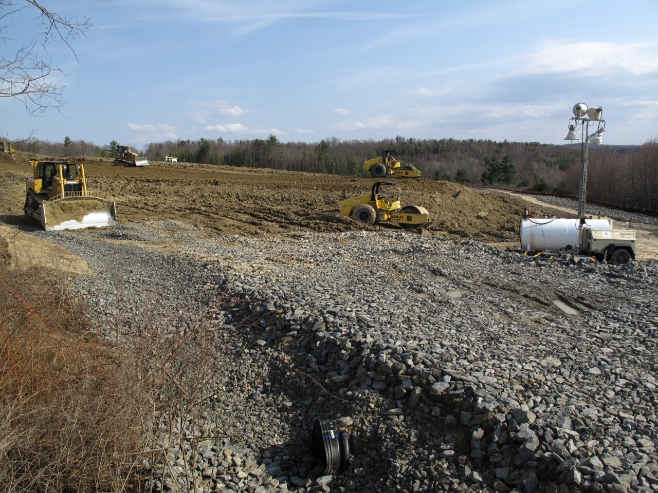 The Joyce Road Neighborhood: Pad Construction - Day 16