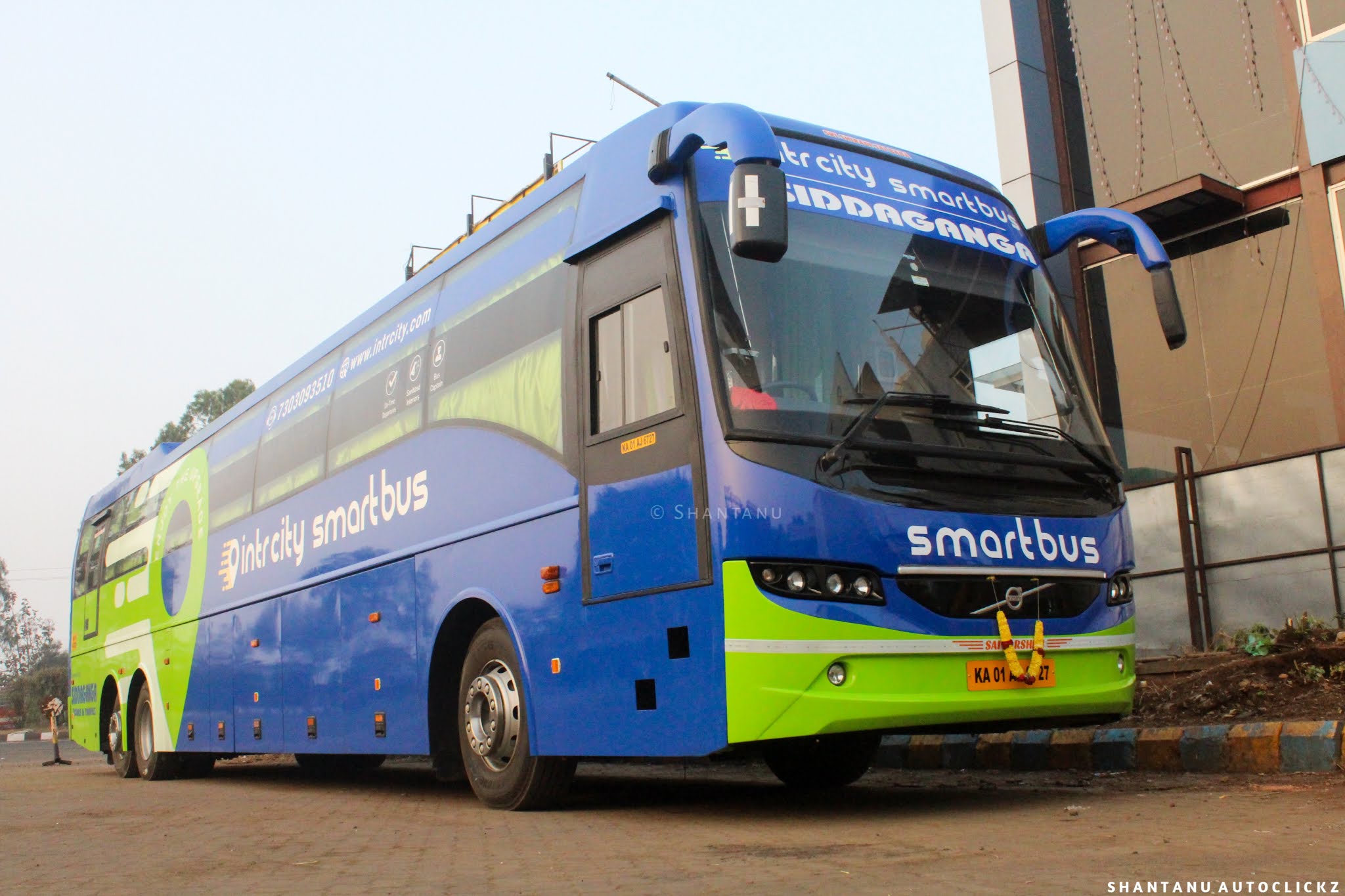 Shantanu Autoclickz: Exclusive! Siddaganga Tours & Travels - Intrcity ...