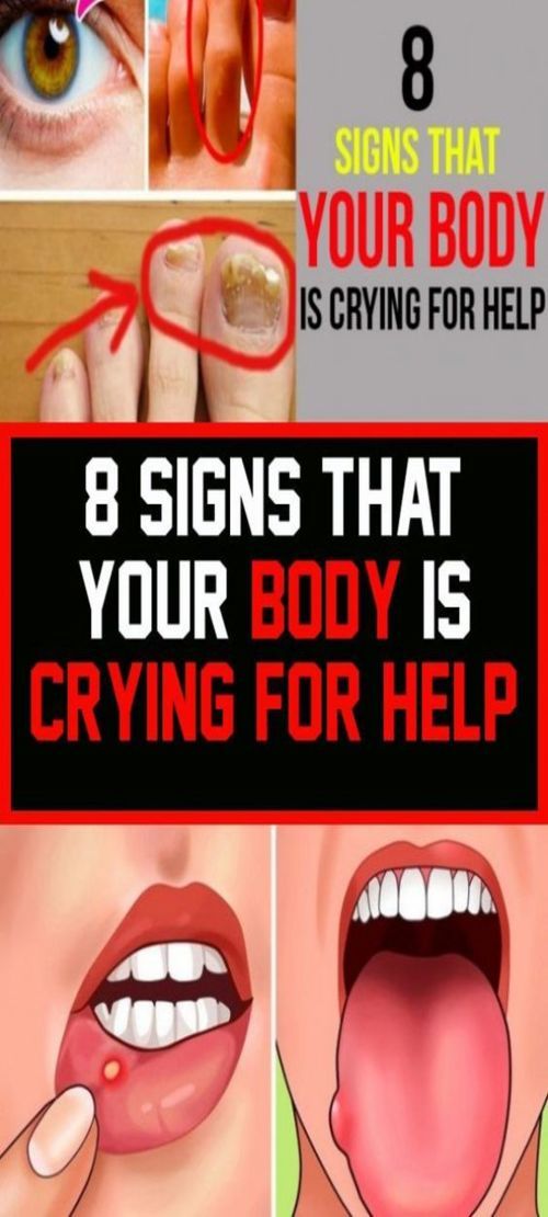 8 Signs That Your Body Is Crying For Help - Healthy - centrals