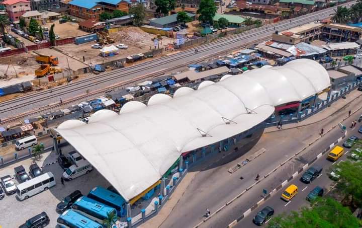 Pictures: Sanwoolu Commissions Ultra Modern Yaba Bus Terminal