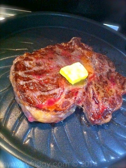 My Mom-Friday: Foodie Friday: Pan-Grilled (Rib Eye) Steak
