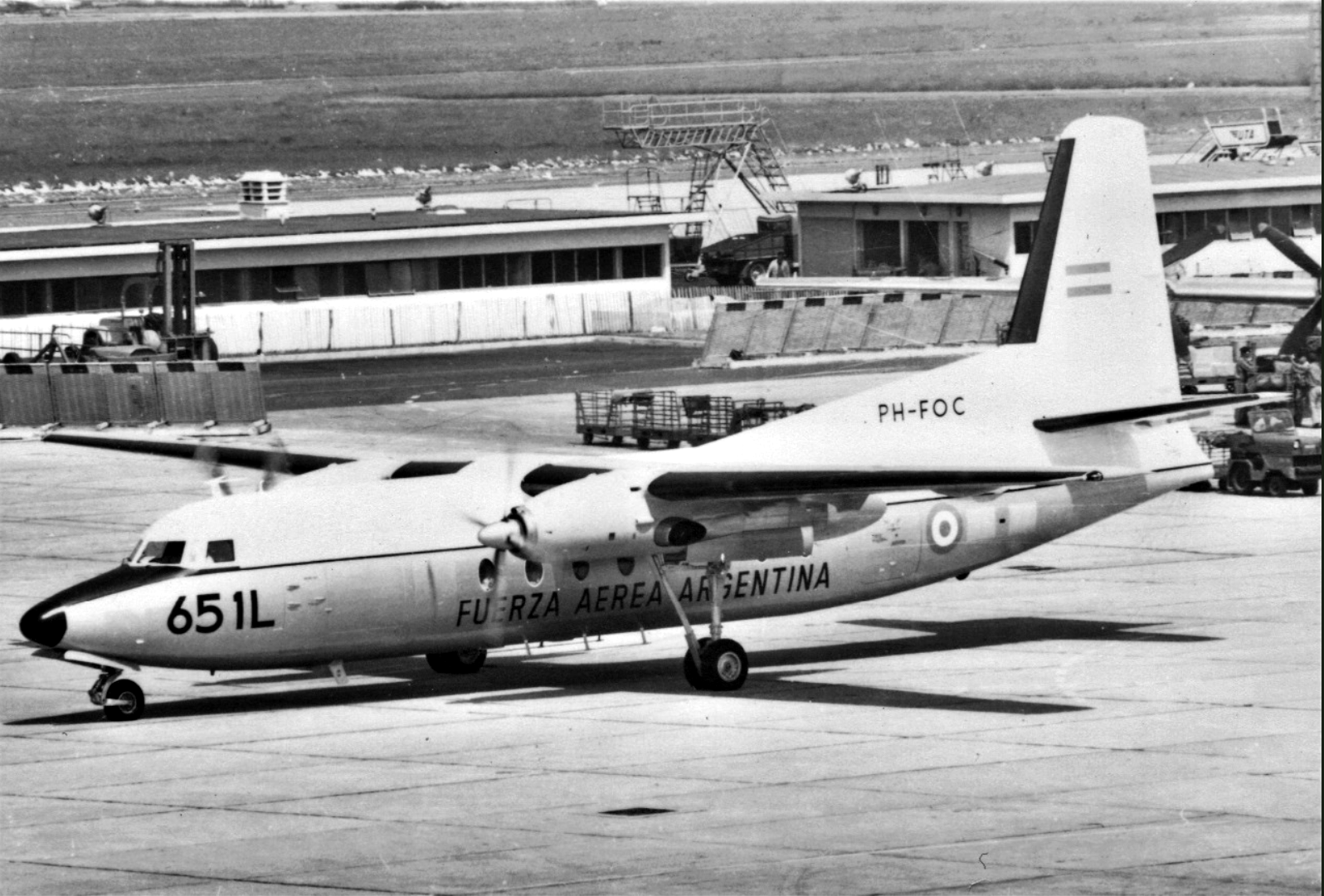 Historias Individuales: TC-72 Fokker F-27-400M (4156) Troopship c/n 10404