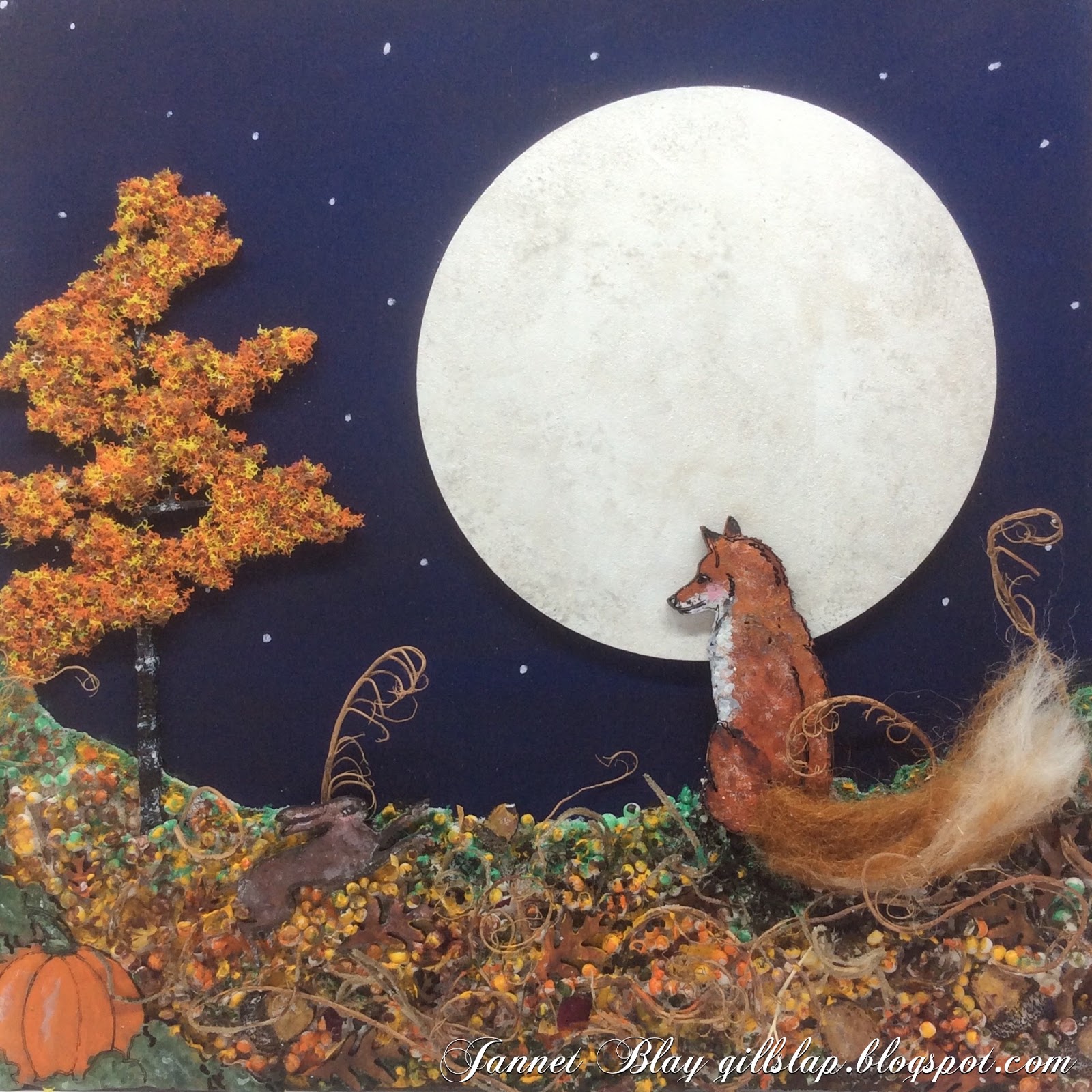 Calico Craft Parts: Moon Gazing by Jannet