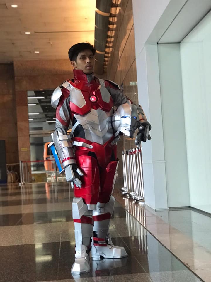 ULTRAMAN Type B Suit Cosplay Spotted @ ACGHK 2019 Event - JEFusion