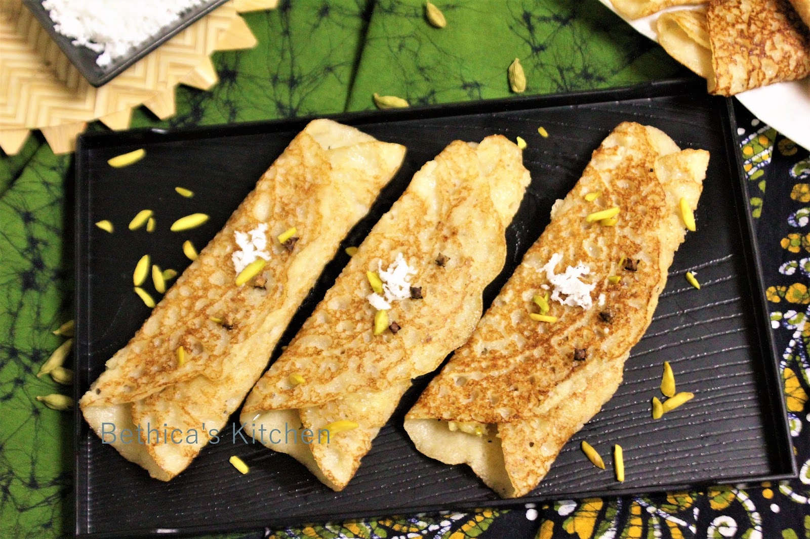 Bethica's Kitchen Flavours: Pati Shapta Pithe (Traditional Bengali Sweet)