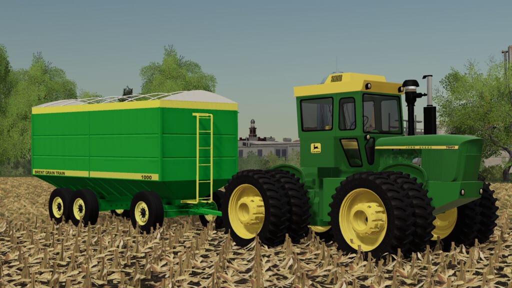 FS19 Brent Grain Train 1000 v1.0 - FS 19 & 22 USA Mods Collection