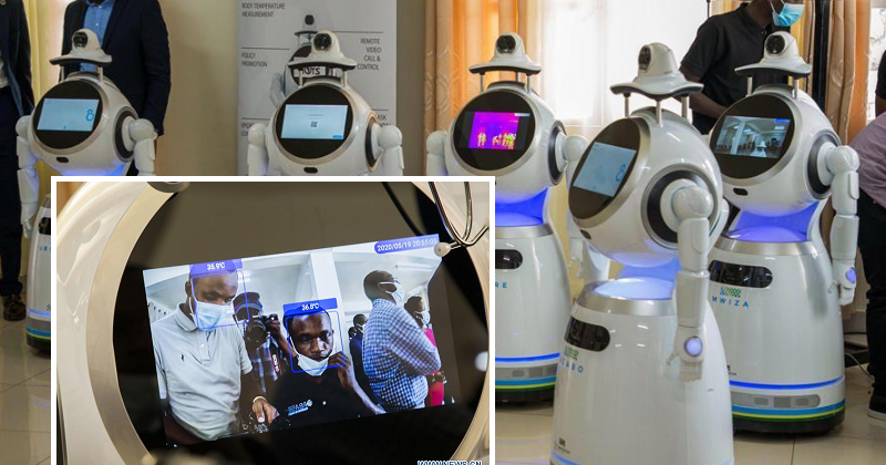 Rwanda deploys robots as frontline workers to fight against COVID-19 ...