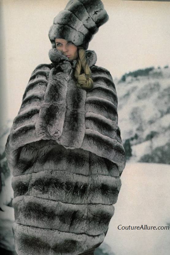 Couture Allure Vintage Fashion: Friday Fur - Emeric Partos, 1966