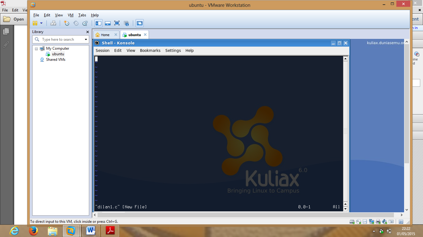 Belajar program bahasa C,untuk pemula | Dilan Agitya