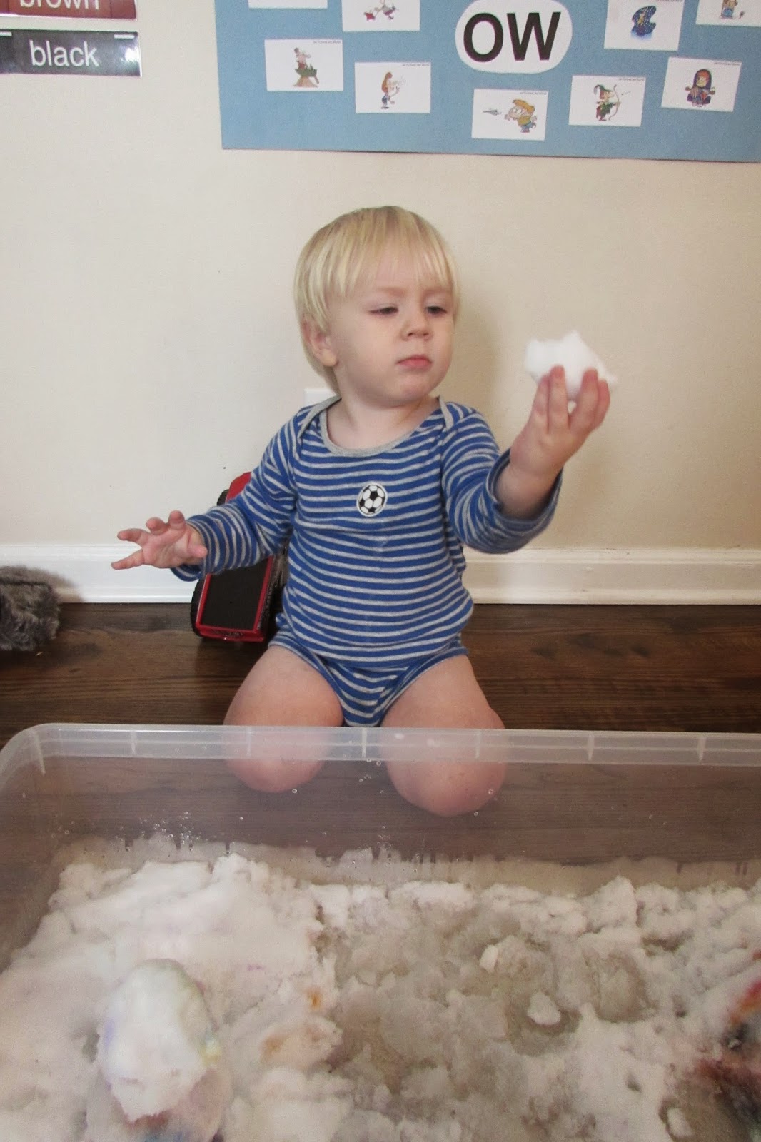 Sonshine Tot School: Tot School Show & Tell: S is for SNOW