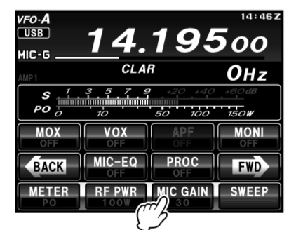M0WGF's radio musings.: Setting the Yaesu FT991 microphone gain for ...
