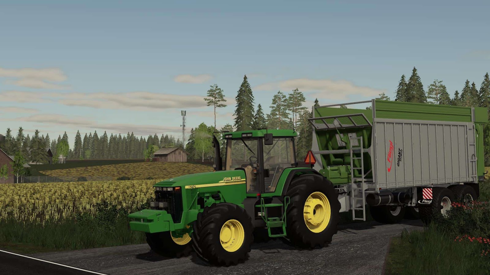 FS19 John Deere 8000/8010 v1.1 - FS 19 & 22 USA Mods Collection